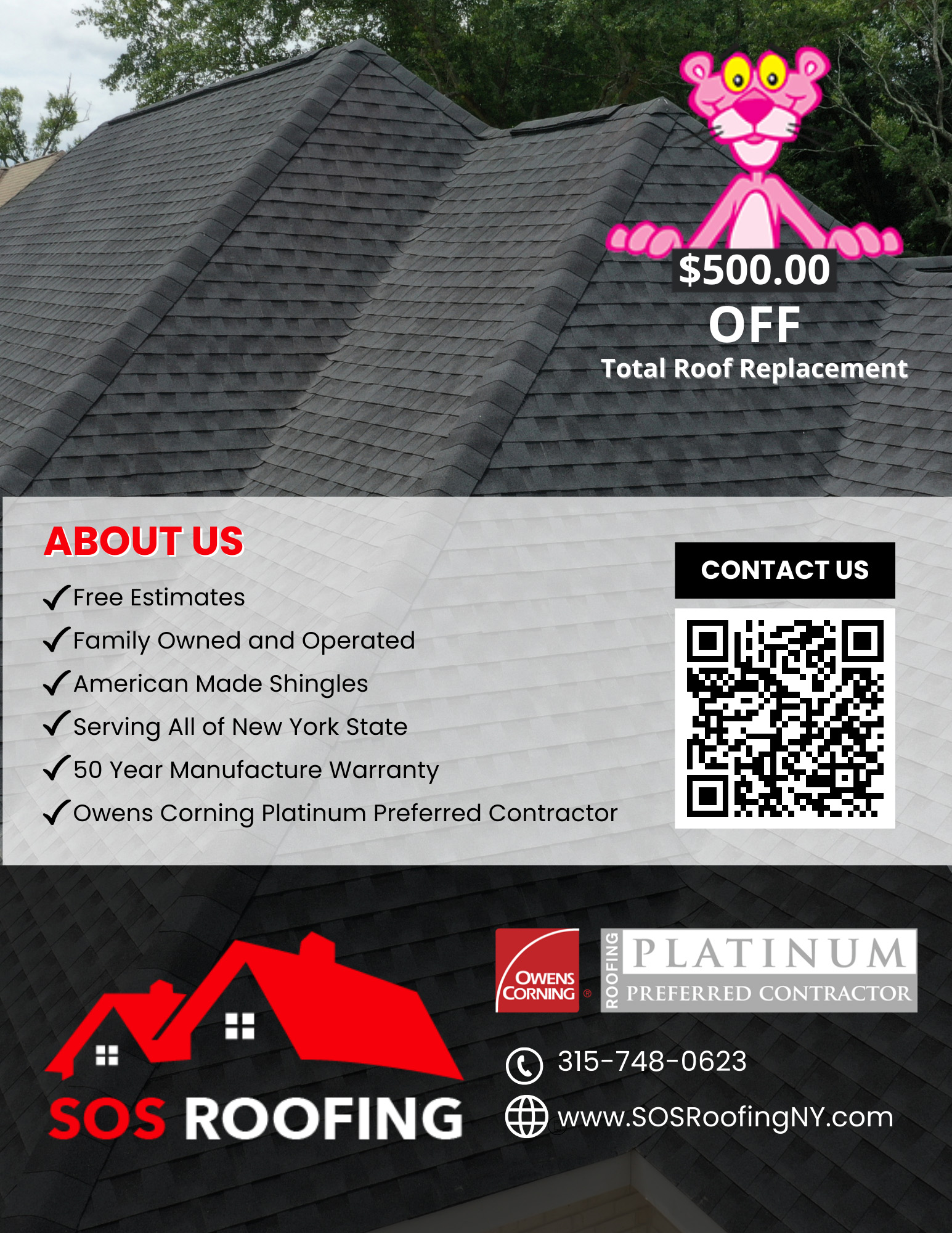 SOS Roofing | Ithaca, NY